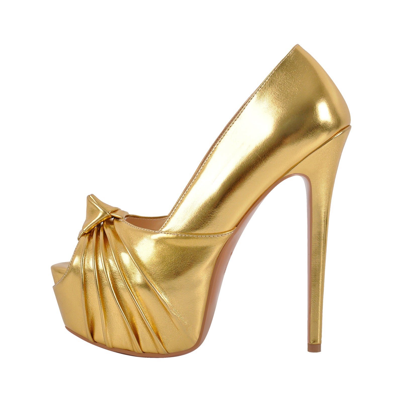 Peep Toe Platform Stiletto High Heels – Onlymaker