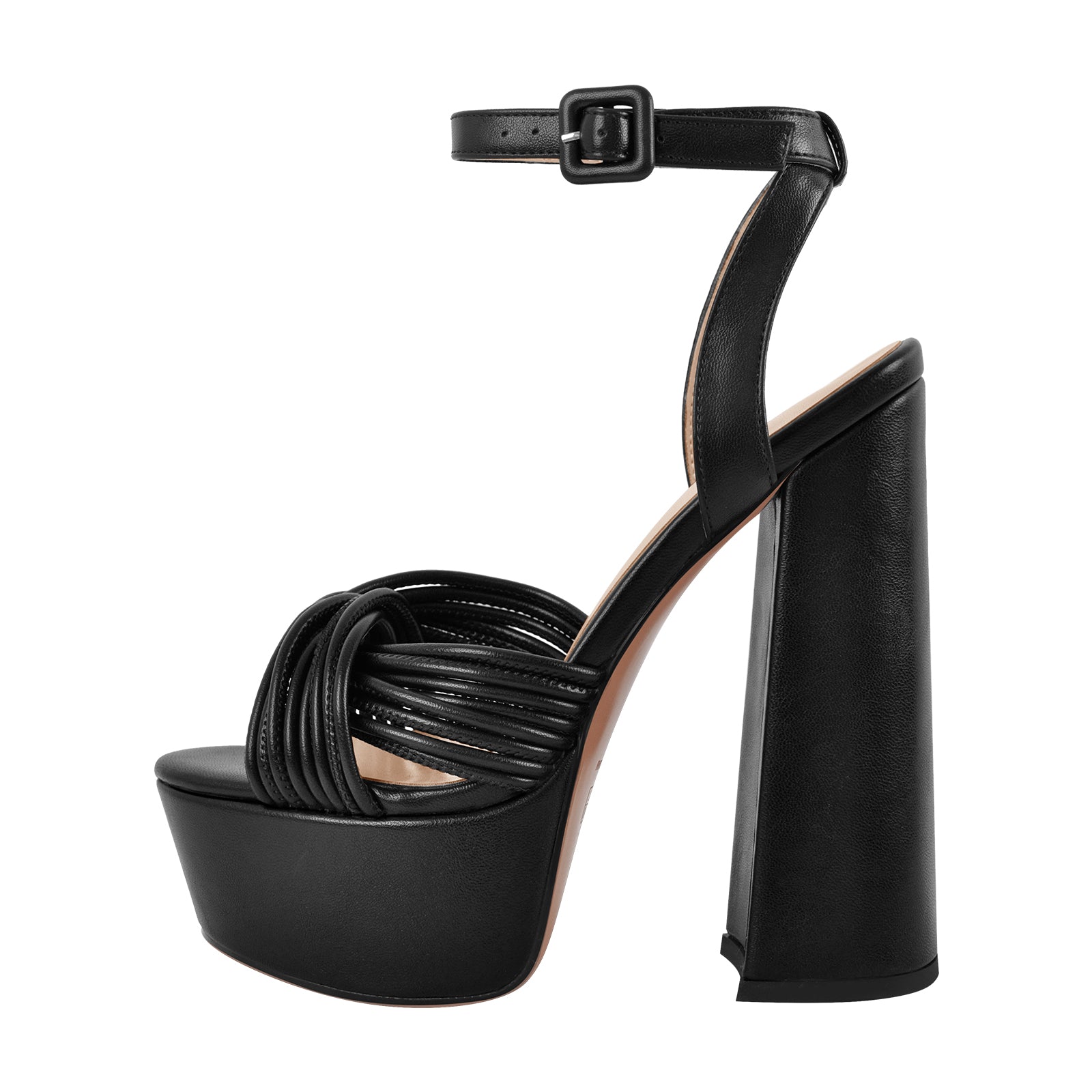 Platform Chunky Heel Ankle Strap Sandals – Onlymaker