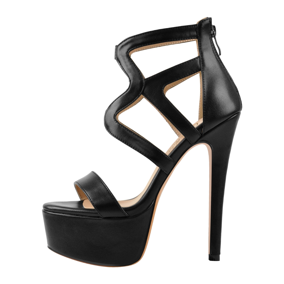 Gladiator Platform Stiletto High Heel Sandals – Onlymaker